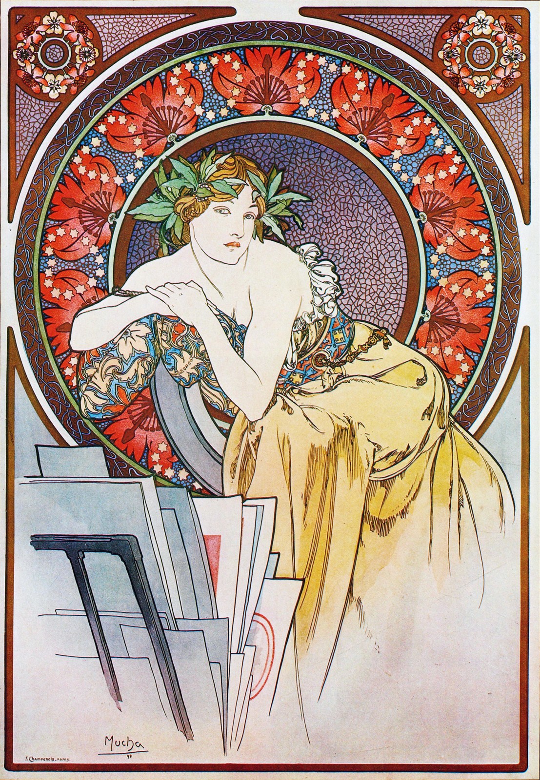 001- All the Works of Mucha (1898)
