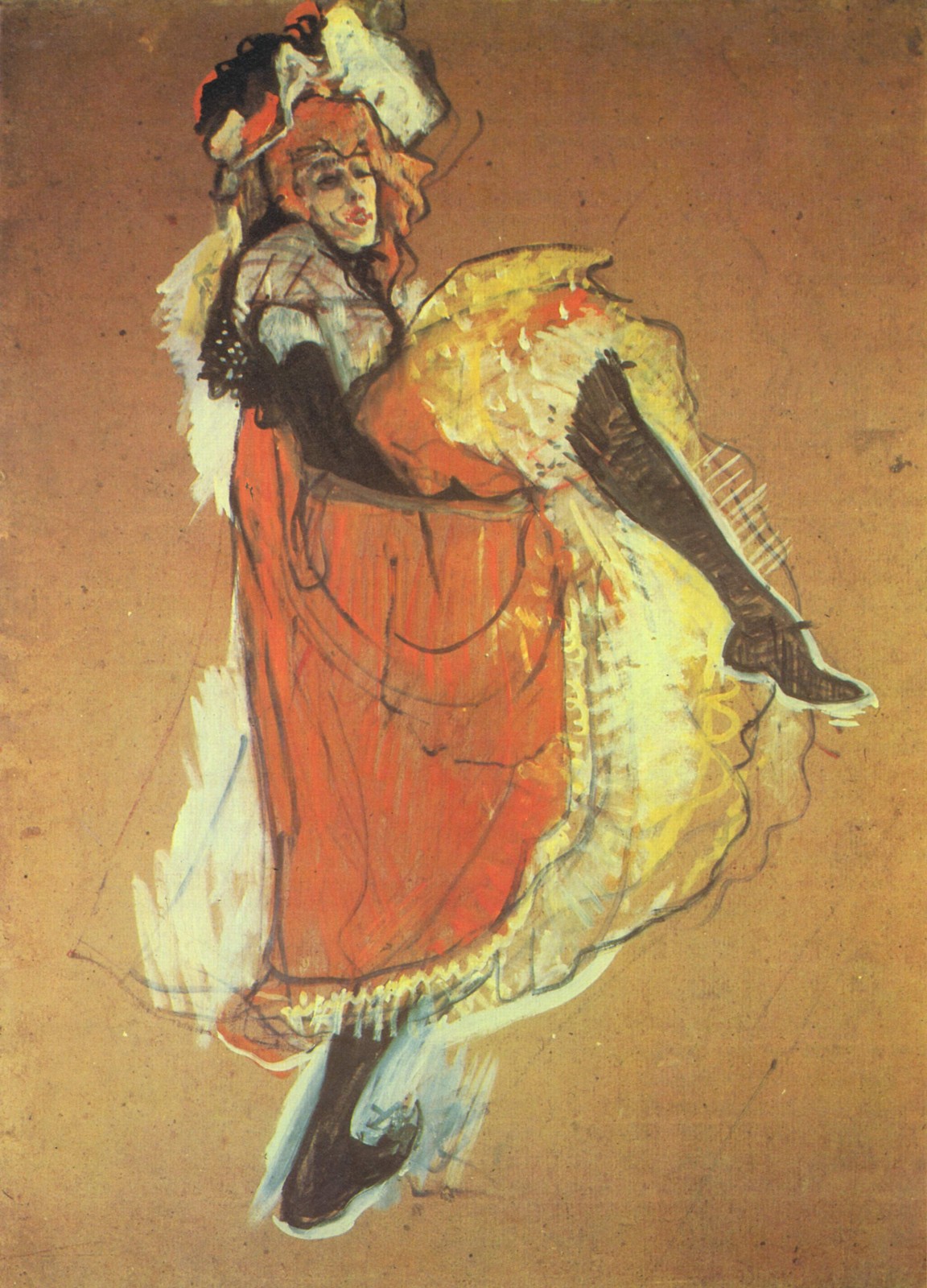 050- Jane Avril Dancing Study